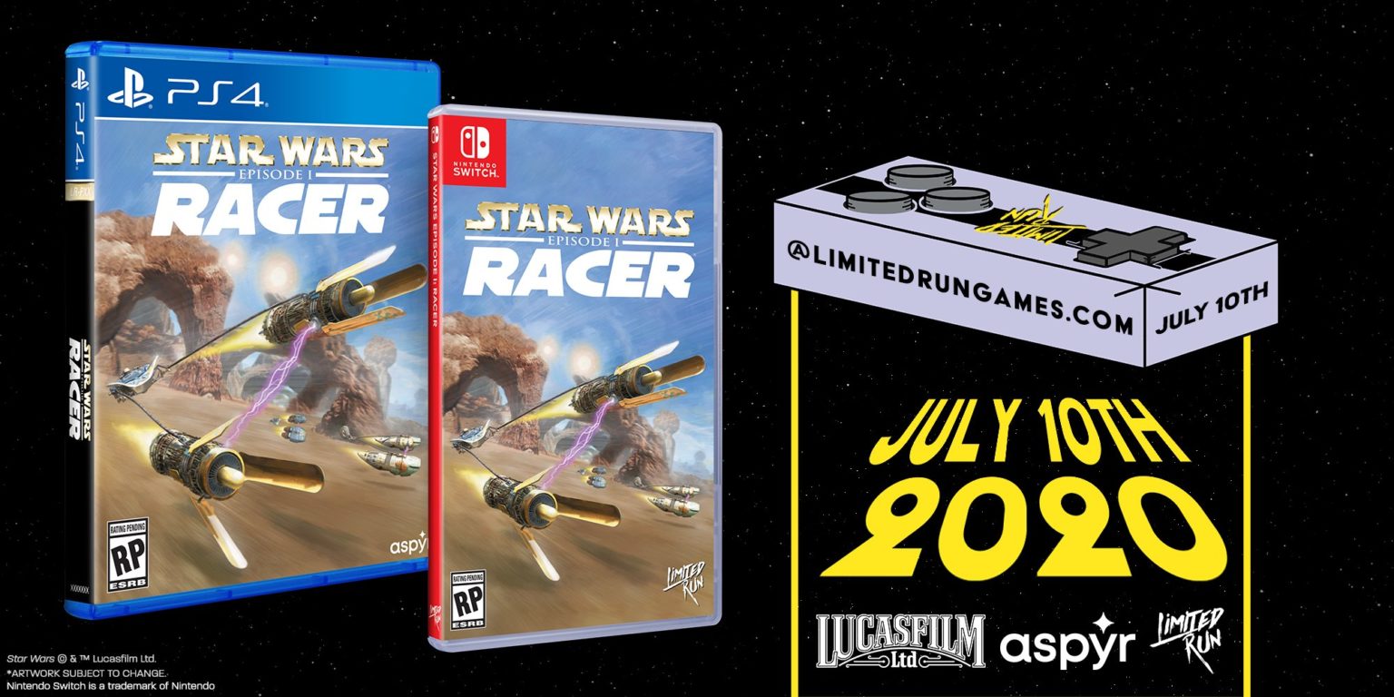 PS4＆Switch版『Star Wars Episode 1: Racer』のパッケージ版が海外向けとしてLimited Run Games ...